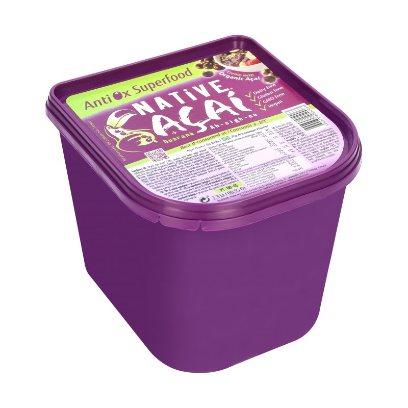 Açaí + guaraná pronto a consumir NATIVE AÇAÍ Original (2,3l x 2 ...